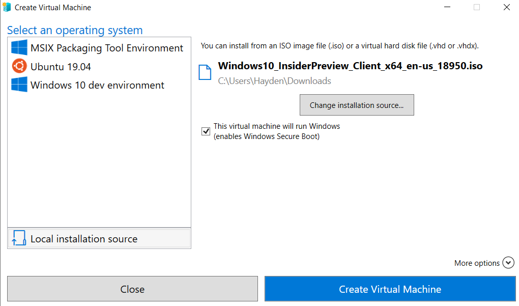Visual Guide to Trying WSL2 on Hyper-V