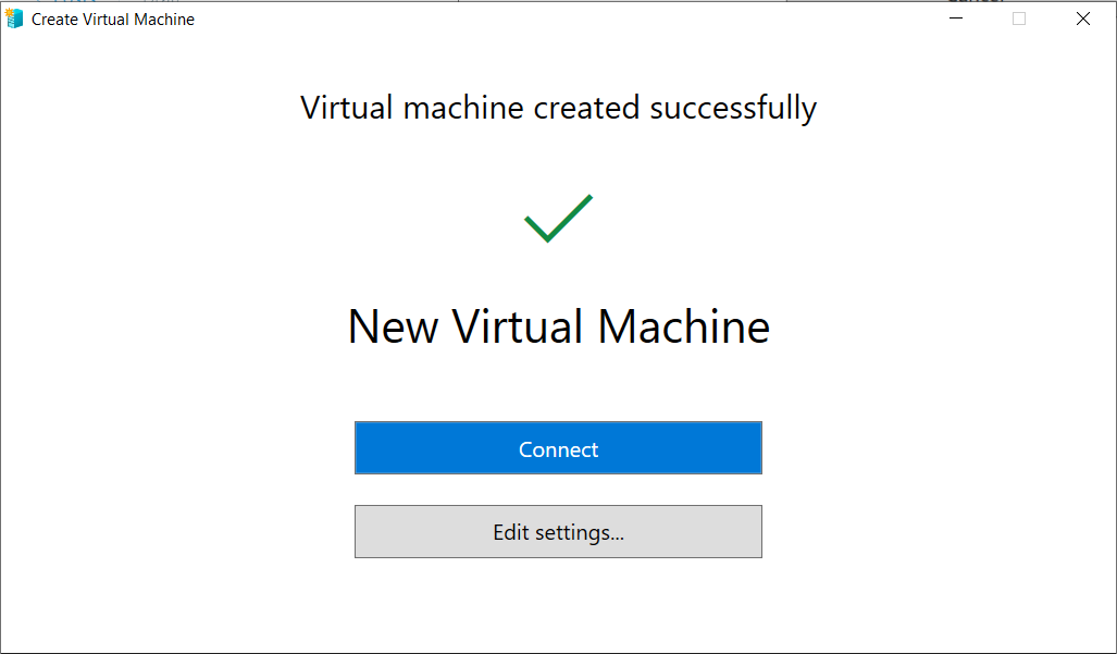 Visual Guide to Trying WSL2 on Hyper-V
