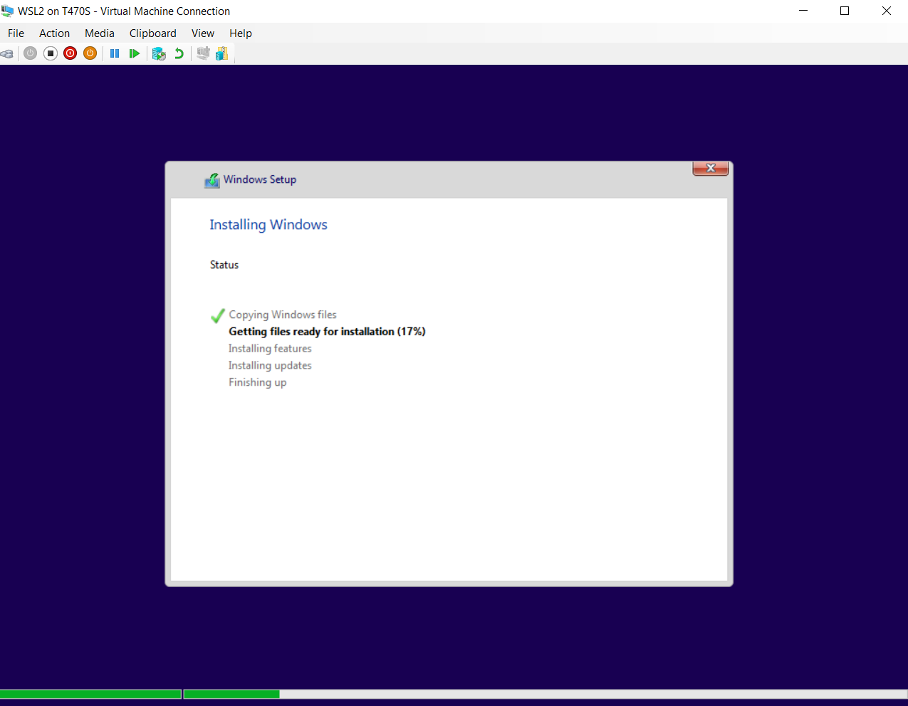 Visual Guide to Trying WSL2 on Hyper-V