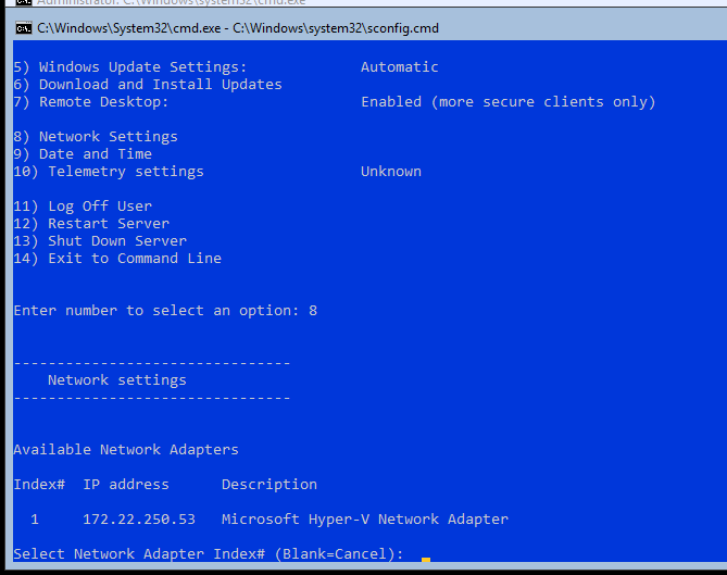Microsoft's Virtual Machine Hub: Hyper-V Server 2019