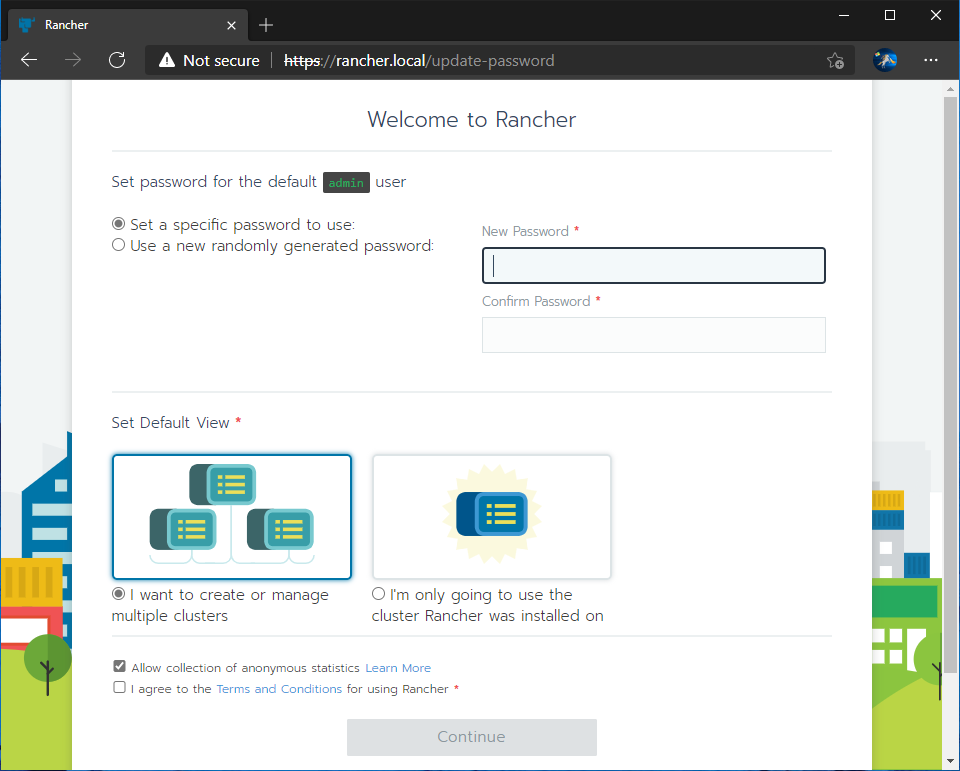 Deploying Rancher on k3s on WSL 2