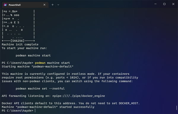 Building custom WSL distro images with Podman