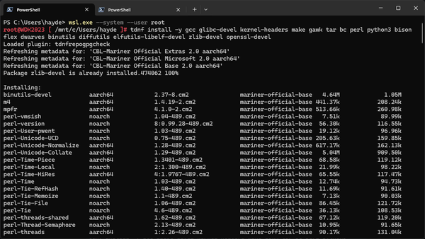 How to build a custom kernel for WSL in 2025